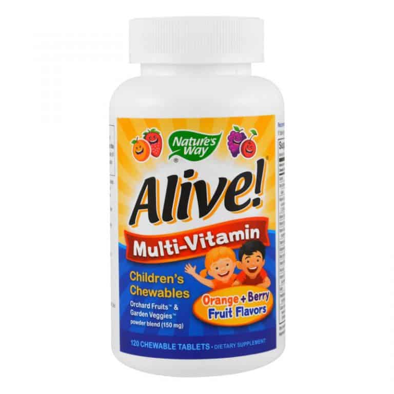 Nature's Way Alive! Children's Multivitamin (Chewable Tablets) - Health ...