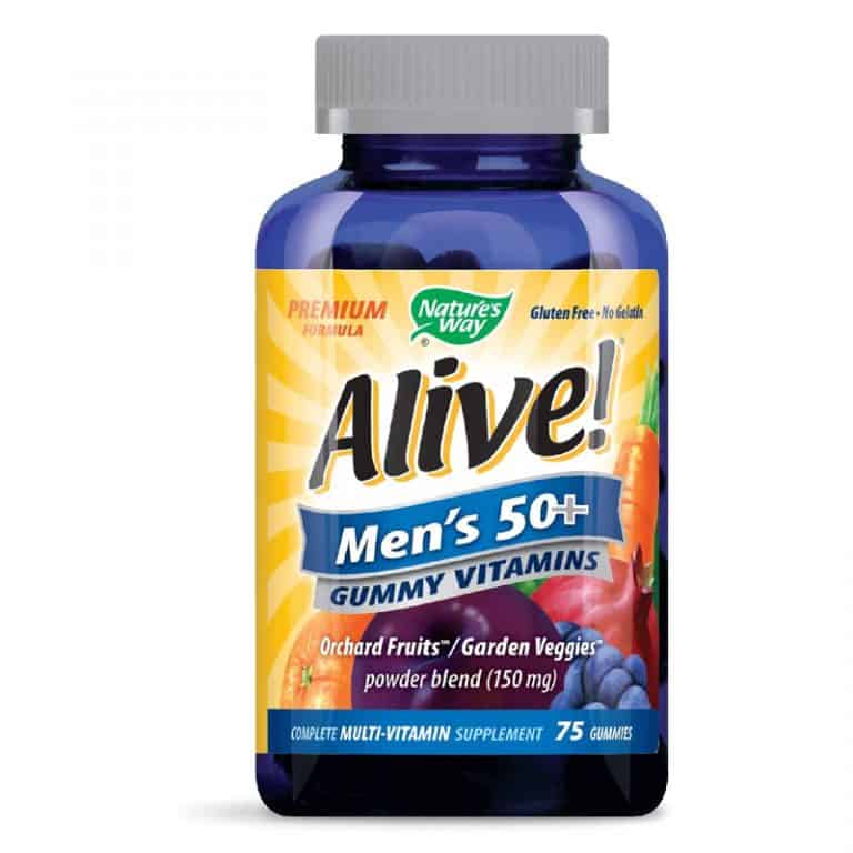 Nature's Way Alive! Men’s 50+ Premium Gummy Multivitamin - Health Nut ...